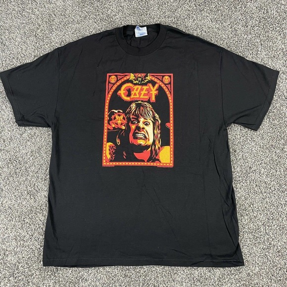 tennesee river | Shirts | Vintage 202 Ozzy Osbourne Black Graphic ...